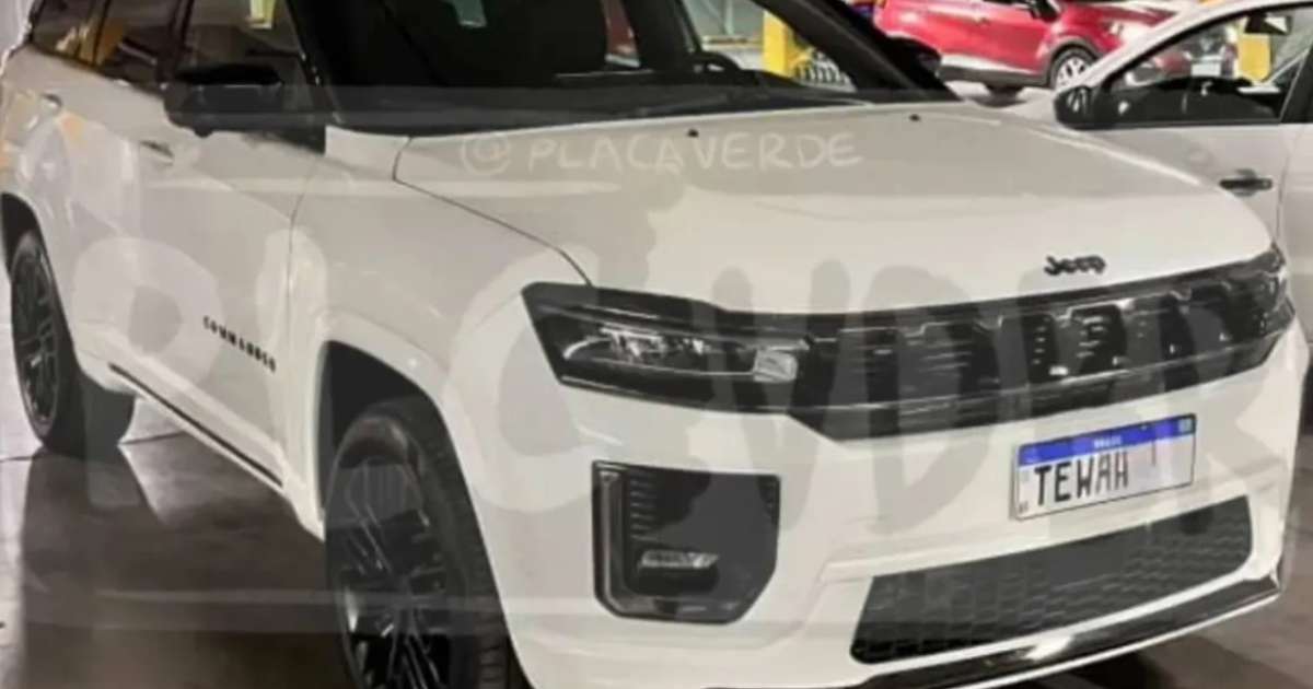Novo Jeep Commander 2026 reestilizado aparece em testes e deve ser ...