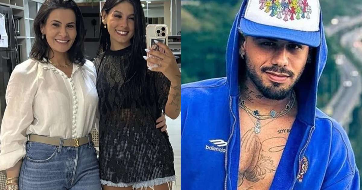 Mãe de Ana Castela reage a possível romance da filha com Zé Felipe: 'De cair o queixo'
