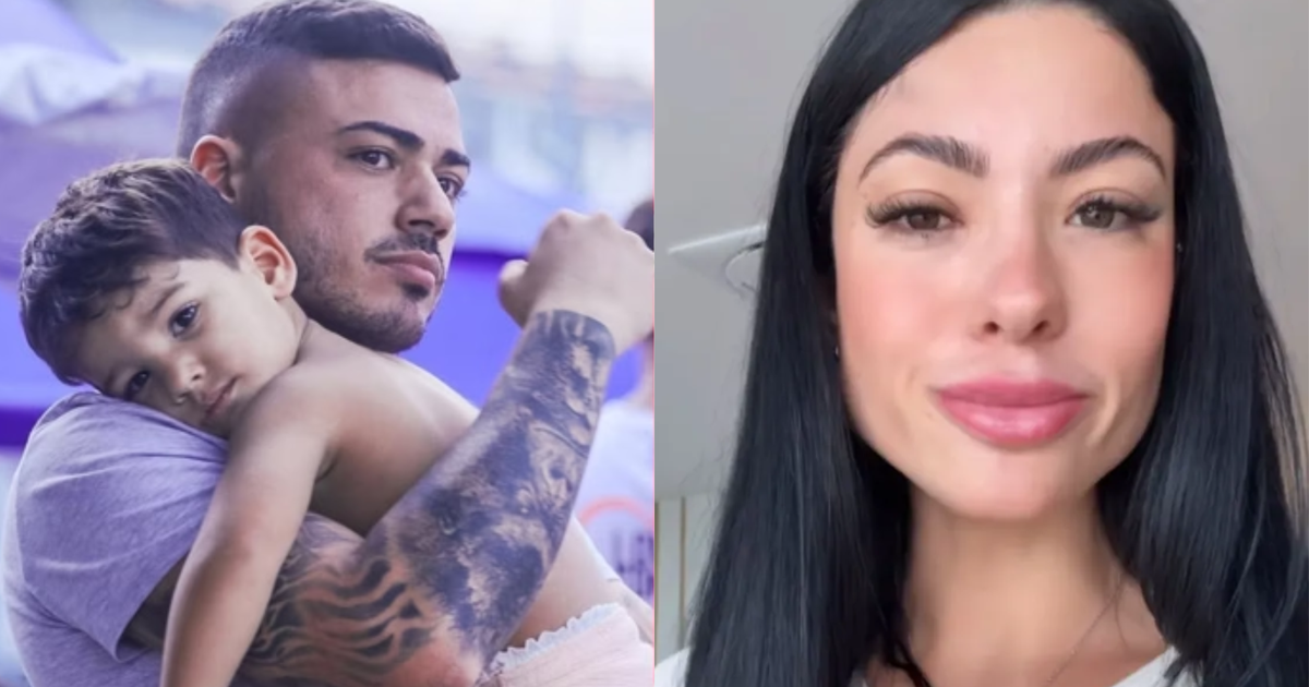 Rayane Figliuzzi, atual de Belo, é acusada de abandonar o filho: 'Abandonou comigo'