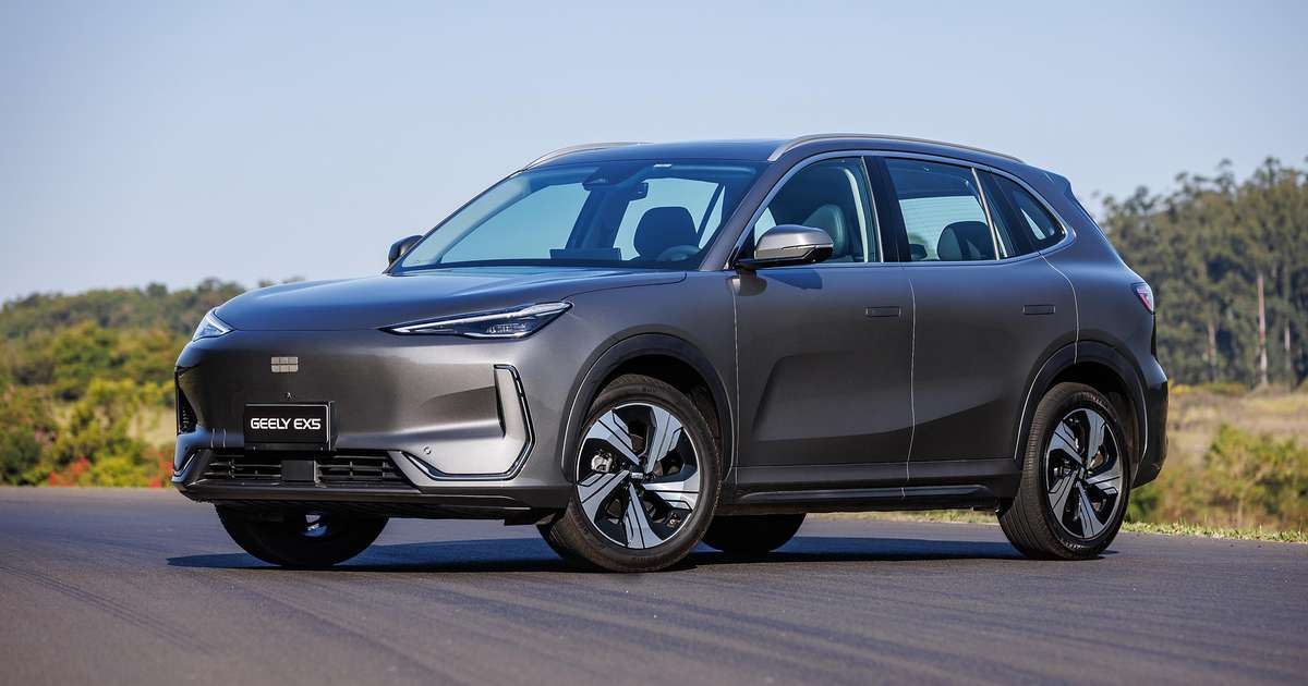 Geely EX5 estreia por R$ 205.800 e surprende com 413 km de alcance
