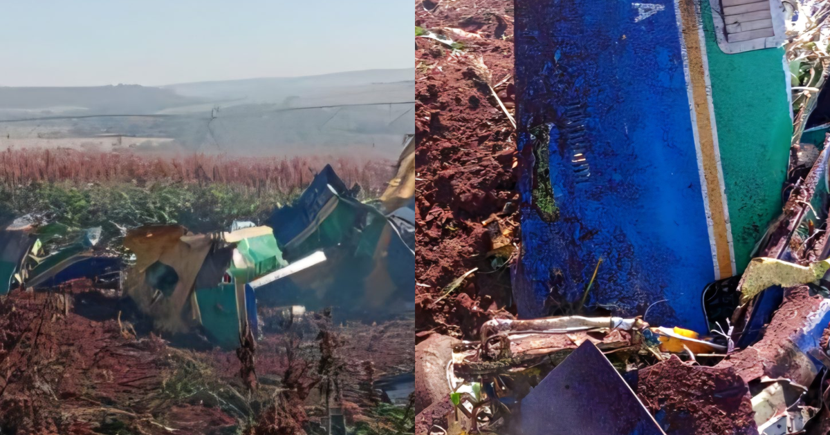 Avião da Esquadrilha da Fumaça cai em SP; piloto se ejetou