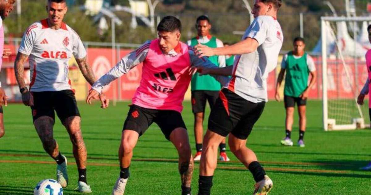 Alan Rodríguez treina no Internacional, mas sem saber quando estreará