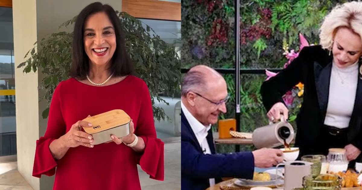 Esposa de Geraldo Alckmin agradece marmita enviada por Ana Maria Braga: 'Deliciosa'