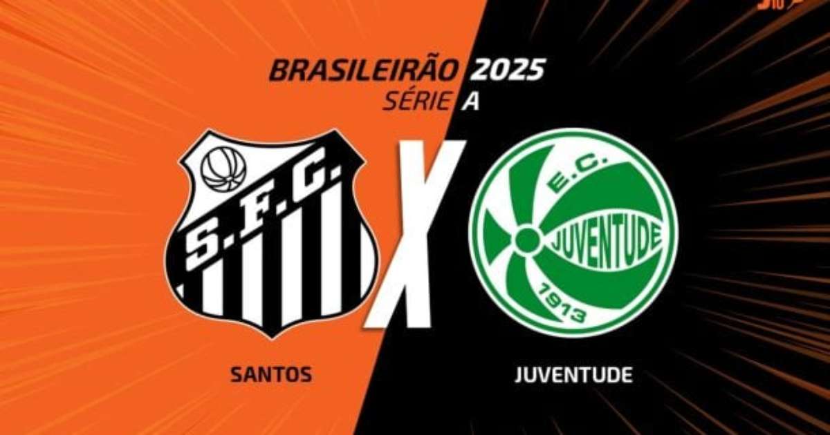 Santos x Juventude, AO VIVO, com a Voz do Esporte, às 18h30