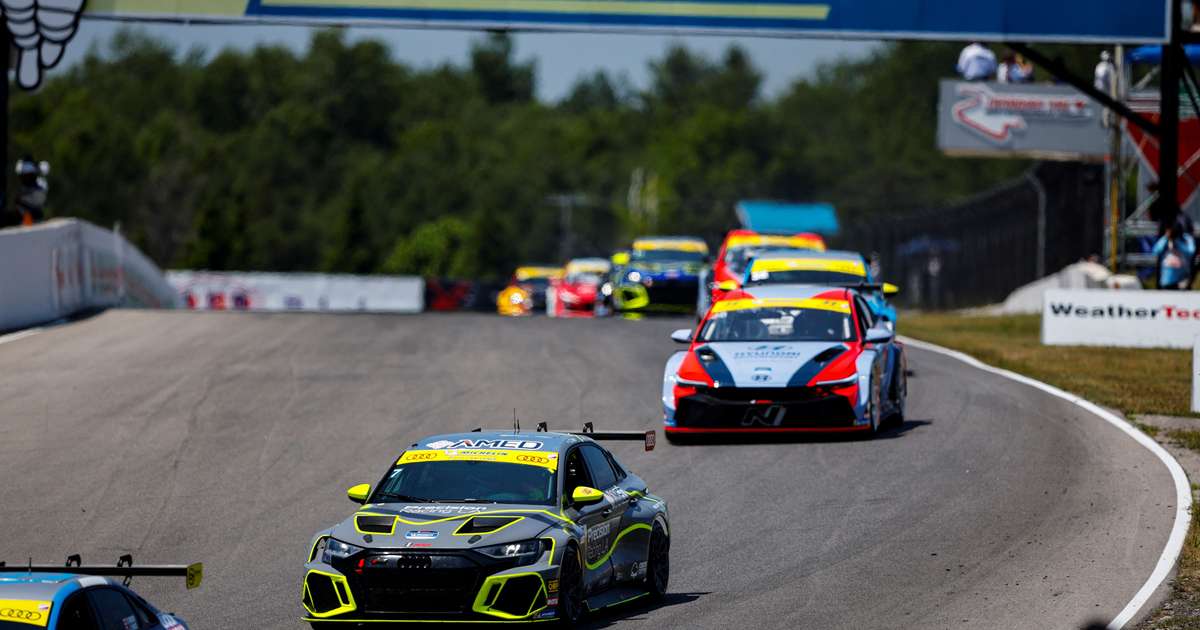 Celso Neto participou da 7ª etapa da IMSA Michelin, nos EUA