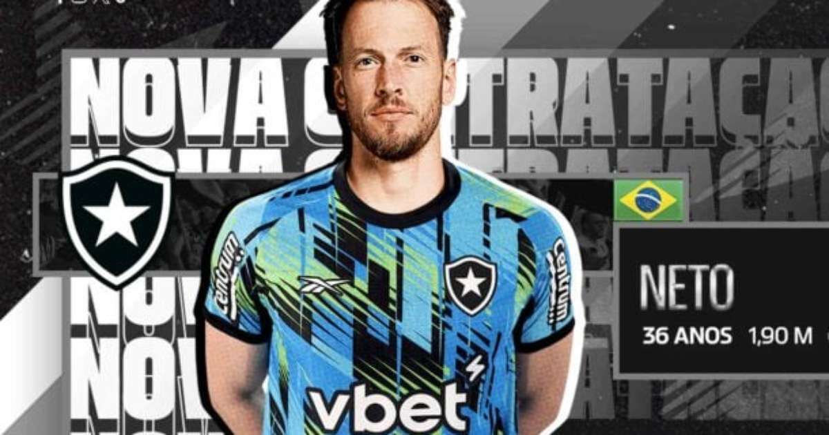 Botafogo anuncia a contratação do goleiro Neto, ex-Bournemouth