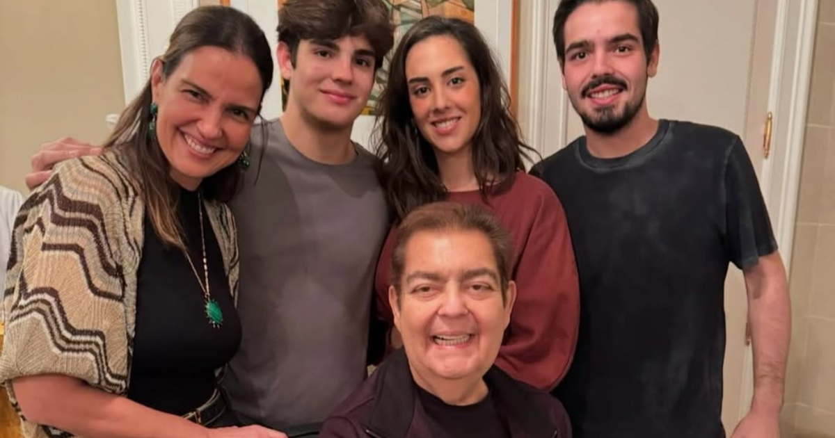 Esposa de Faustão atualiza estado de saúde do apresentador; confira