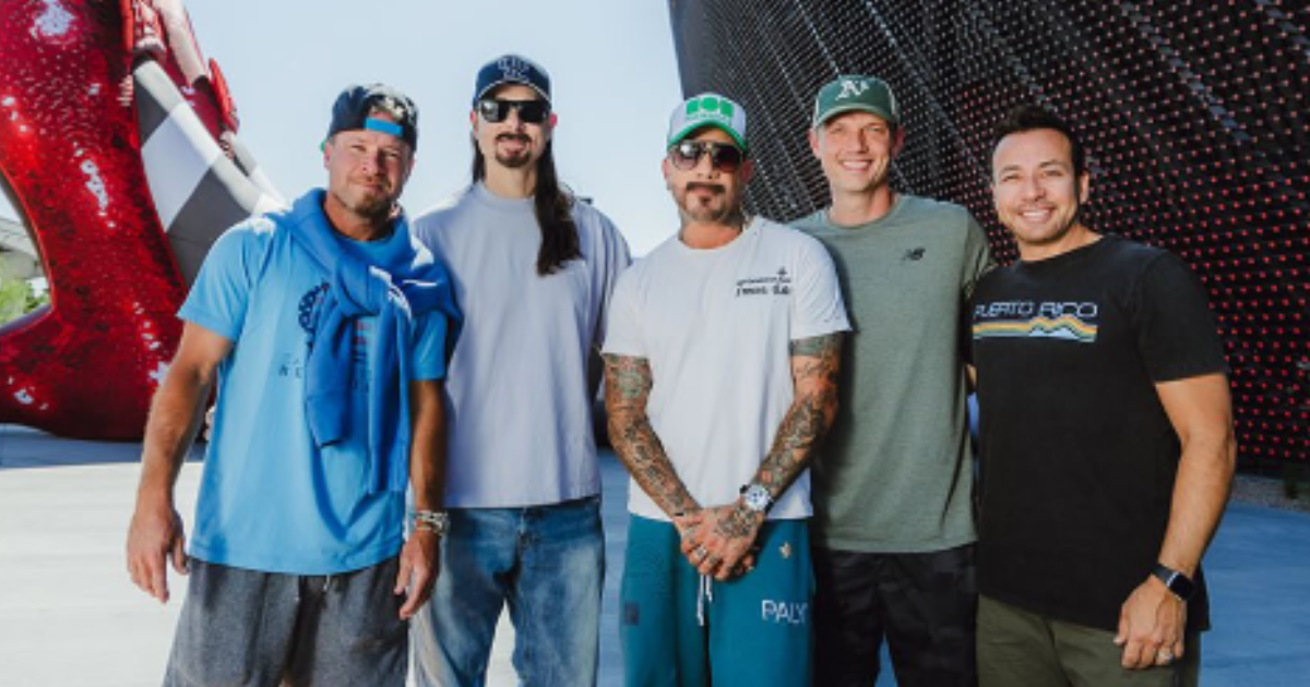 The Town: Backstreet Boys falam português e mandam recado para fãs