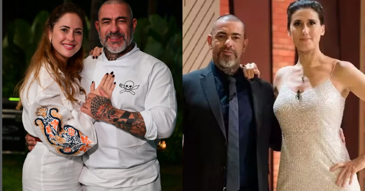 Esposa de Fogaça quebra o silêncio após rumores de affair com Paola ...