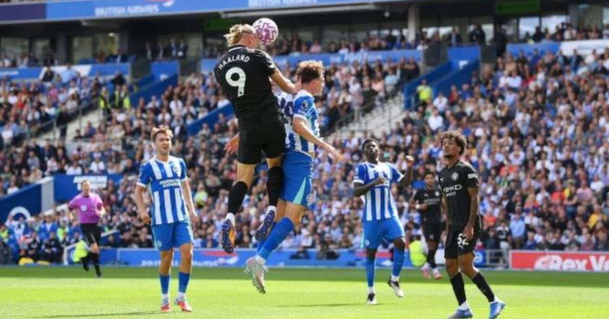 Manchester City perde de virada para o Brighton fora de casa