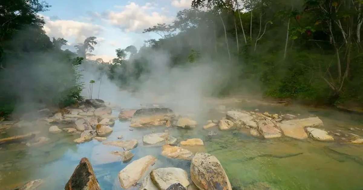 Rio fervente na Amazônia surpreende: água chega a quase 100°C e é ...