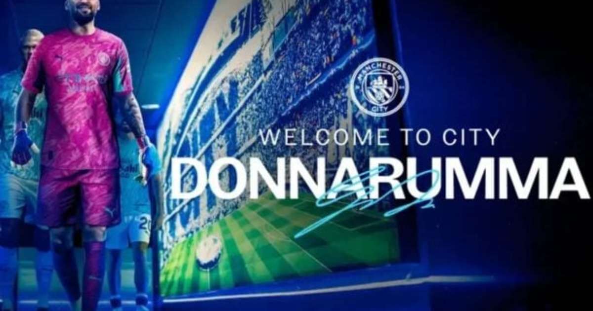 Donnarumma é anunciado pelo Manchester City após saída de Ederson