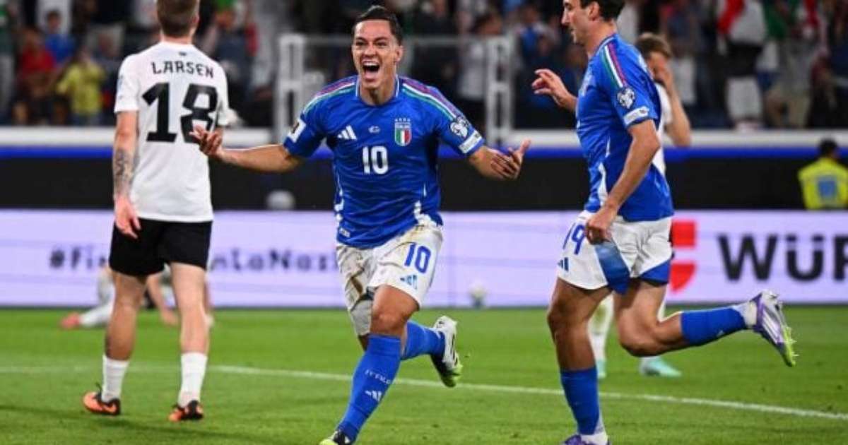 Eliminatórias: Itália goleia a Estônia na estreia do técnico Gattuso