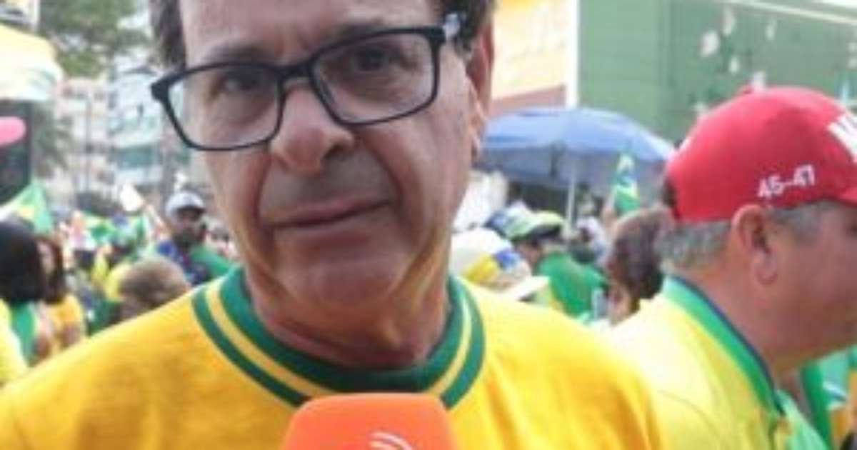 "Quero o meu Brasil de volta", diz ex-ministro do Turismo durante ato ...