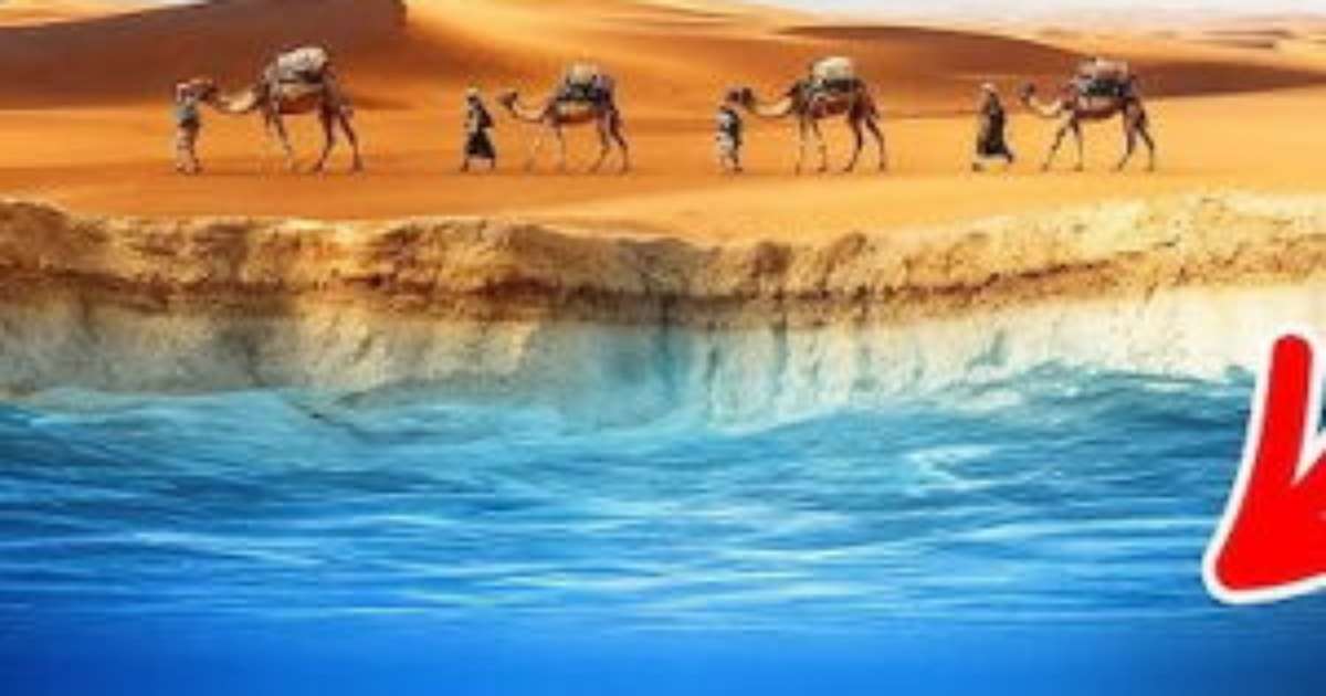 Sob as areias do Saara: mar subterrâneo com bilhões de litros de água ...