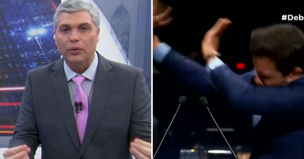 Filho de Datena conta que Pablo Marçal 'pediu' para levar cadeirada