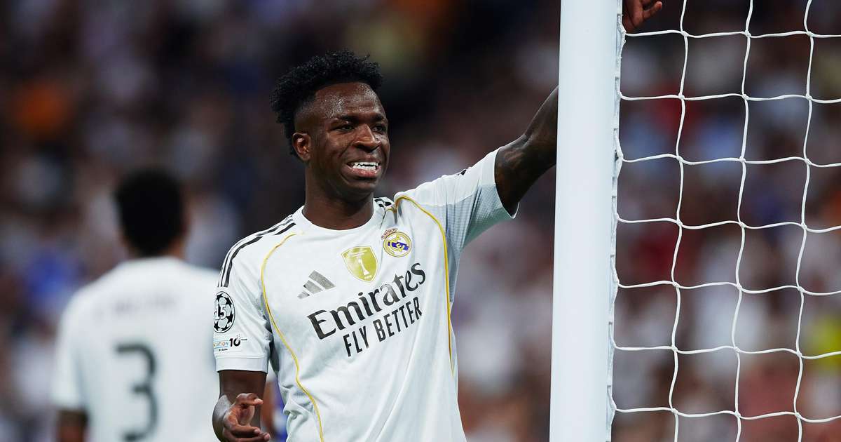 Por que Vini Jr. está no banco? Jornais analisam sua reserva no Real Madrid