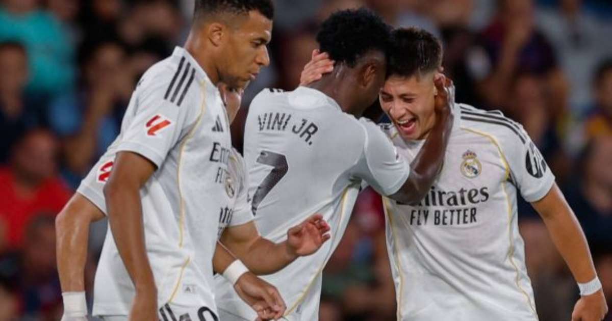Real Madrid goleia o Levante e mantém 100% no Espanhol