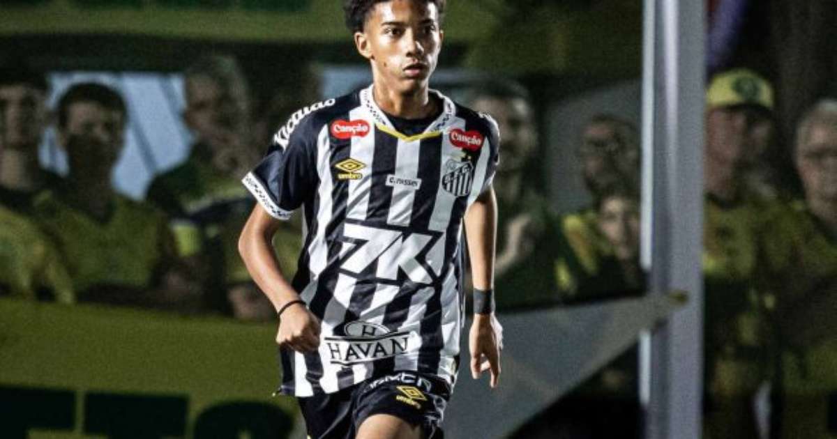 Santos libera JP Chermont e Robinho Jr. para clássico no Paulista Sub-20
