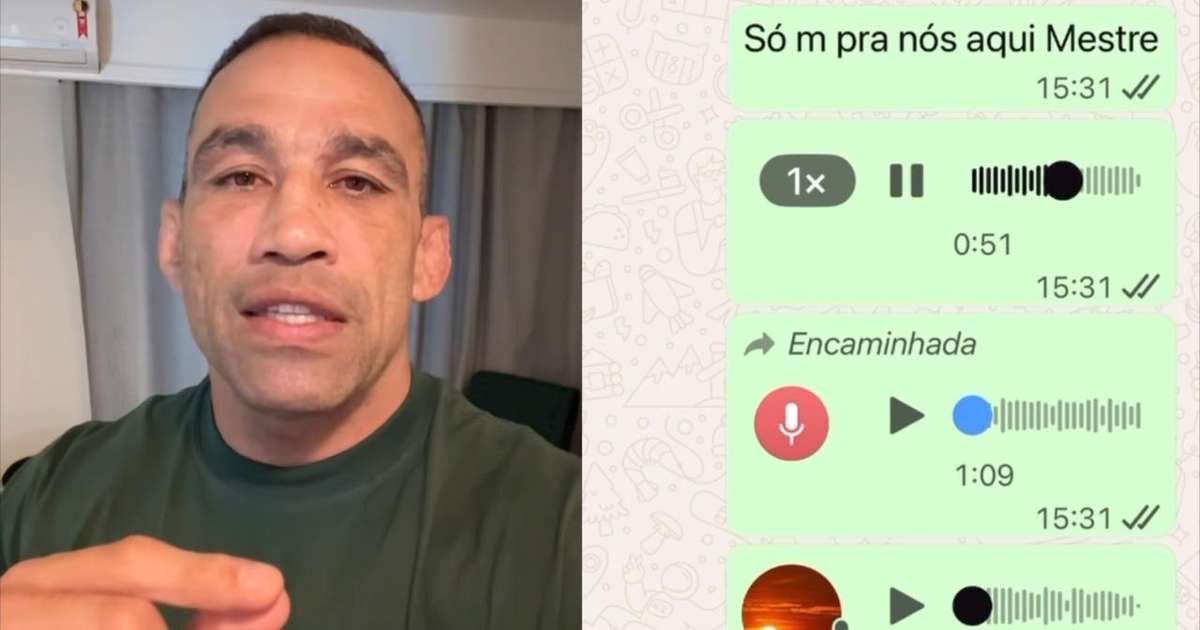 Werdum mostra troca de áudio com Popó antes de luta; boxeador chama ex ...