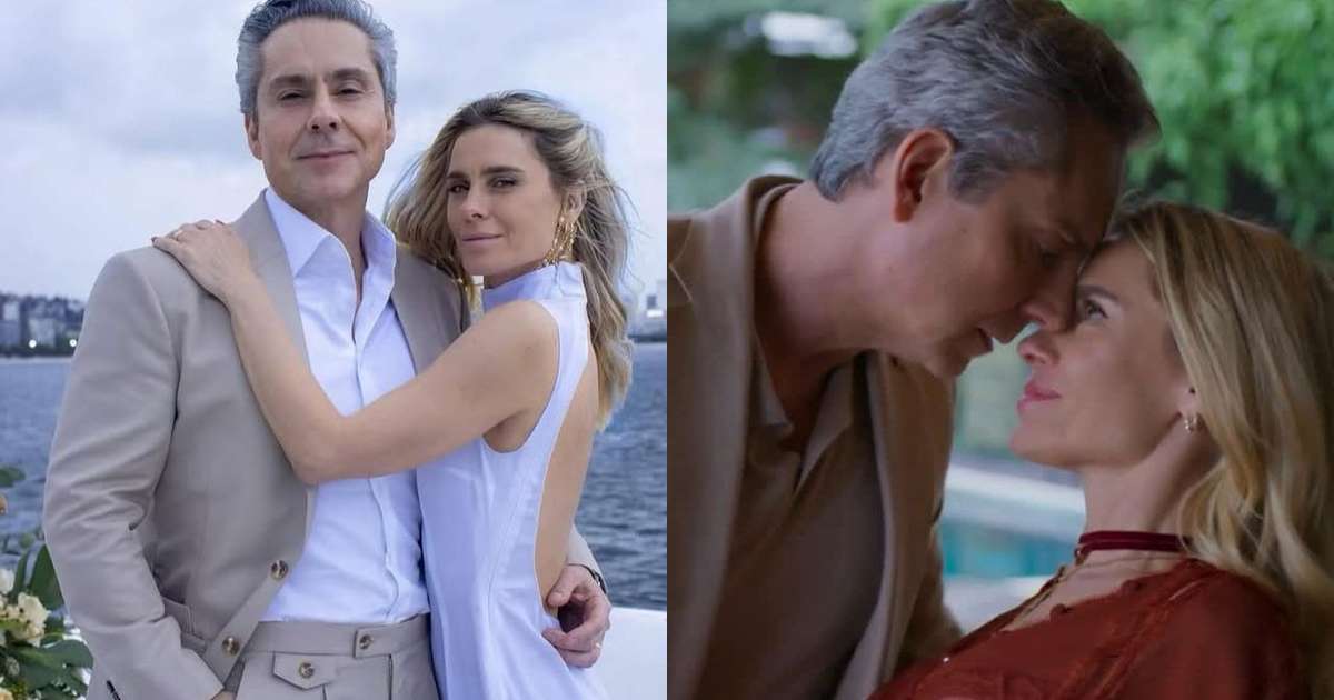 Alexandre Nero e Carolina Dieckmmann gravam cenas finais de Vale Tudo
