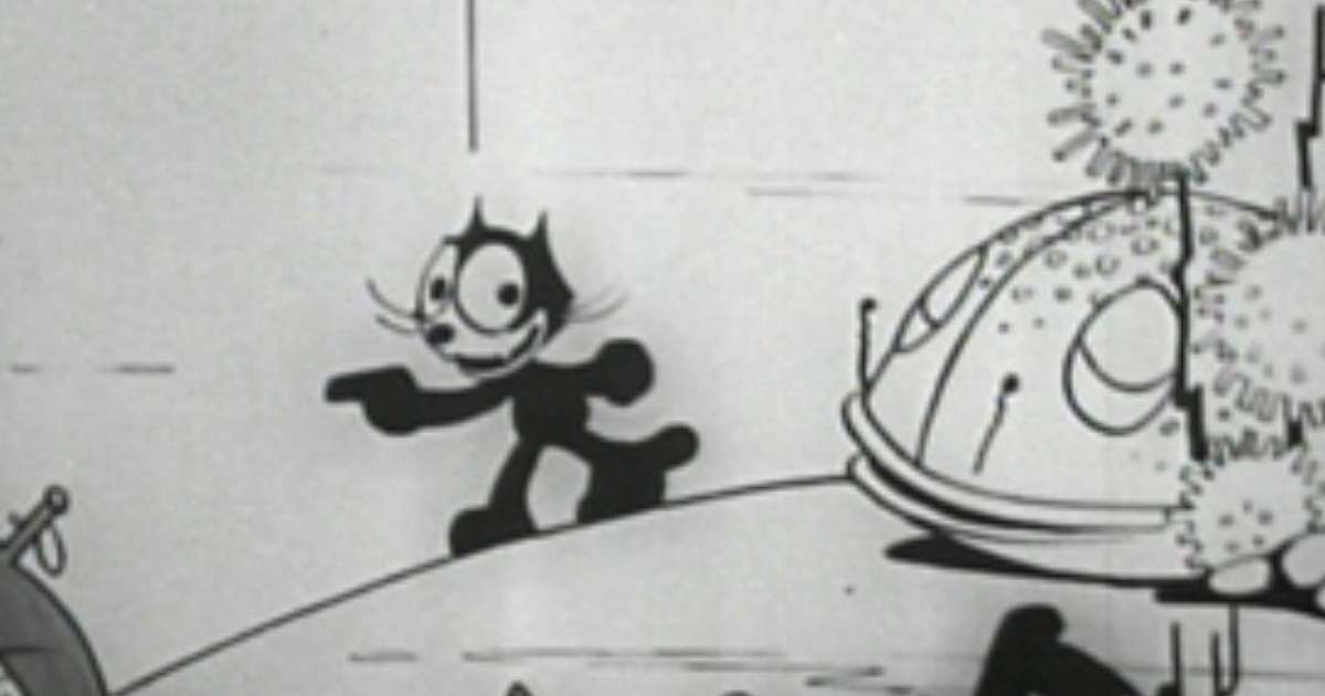 Primeira exibição do Gato Félix vai completar 106 anos