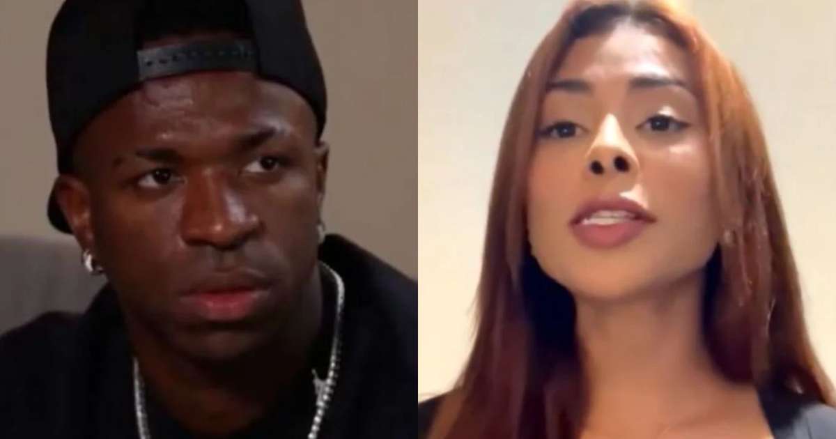 Modelo chama Vini Jr. de 'maníaco' em áudio exposto na web; veja