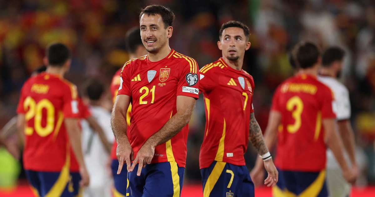 Espanha domina, vence a Geórgia e segue 100% nas Eliminatórias