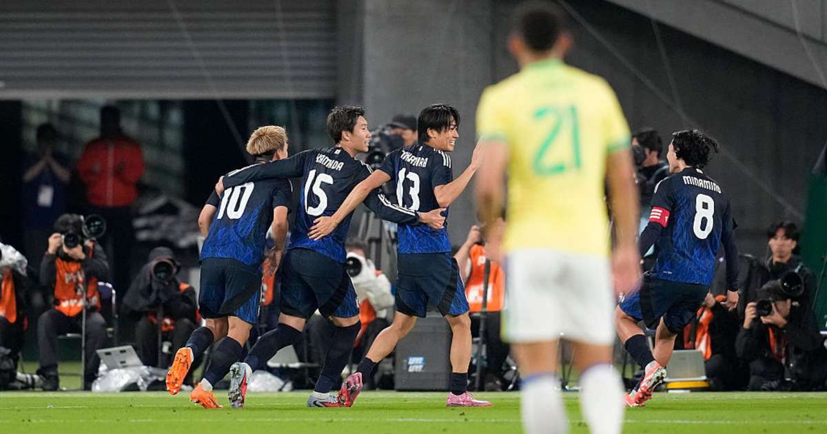 Brasil leva virada surreal e perde para o Japão em amistoso