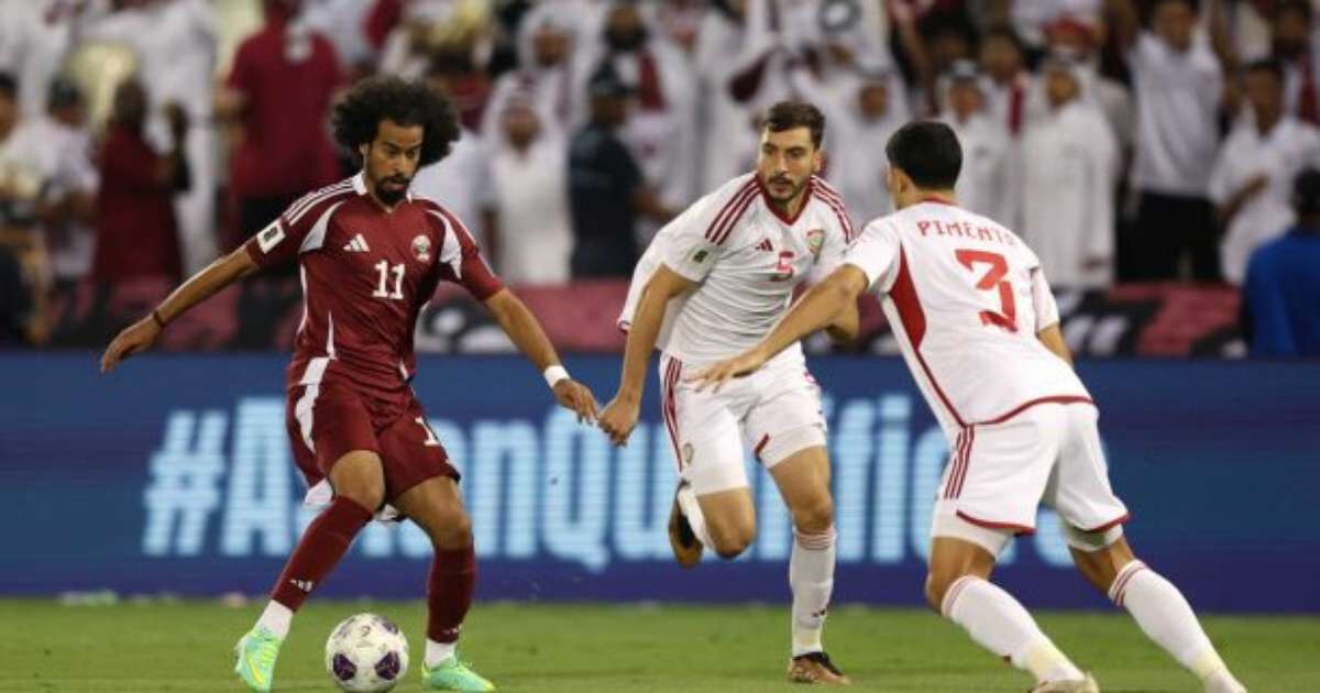 Qatar vence Emirados Árabes e garante vaga na Copa do Mundo