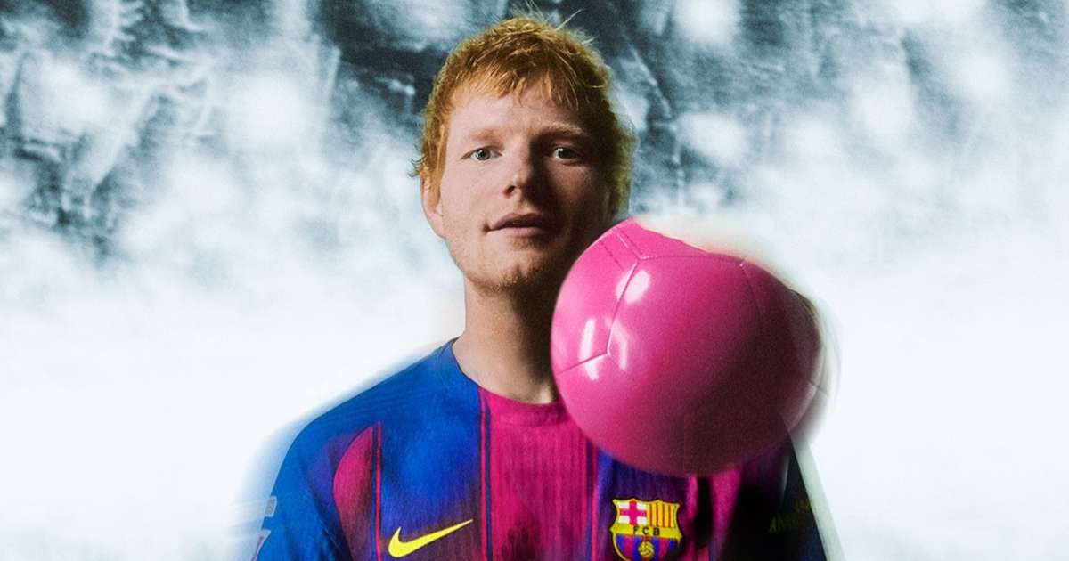 Barcelona vai estampar logo do novo álbum de Ed Sheeran