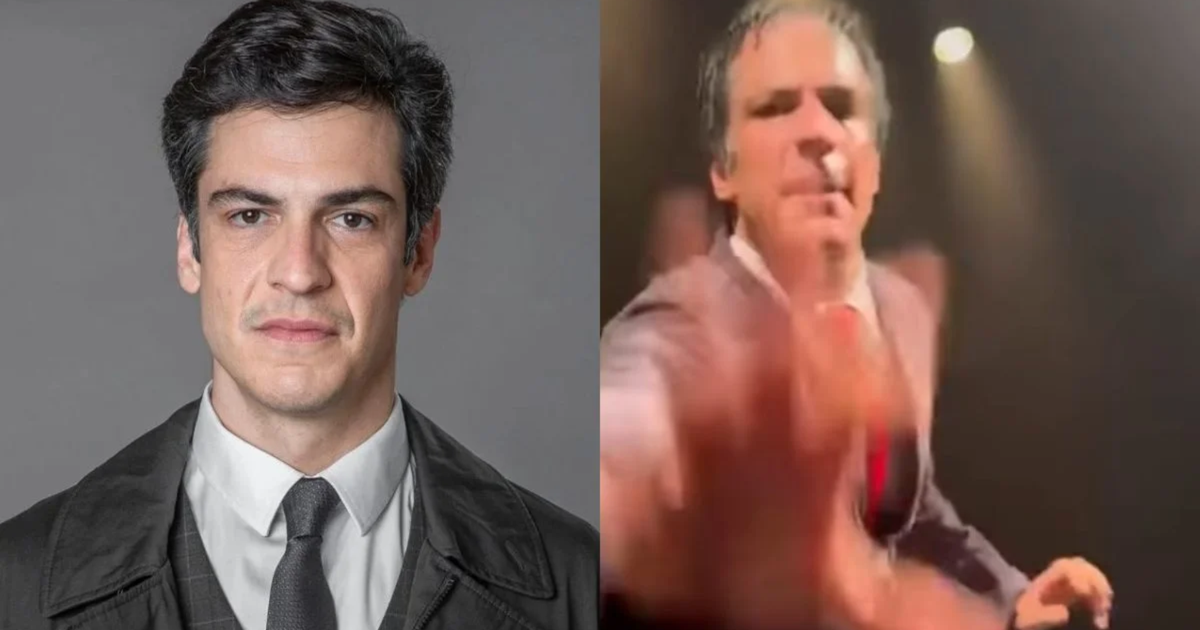 Vídeo: Mateus Solano se revolta, dá tapa e derruba celular de fã em teatro
