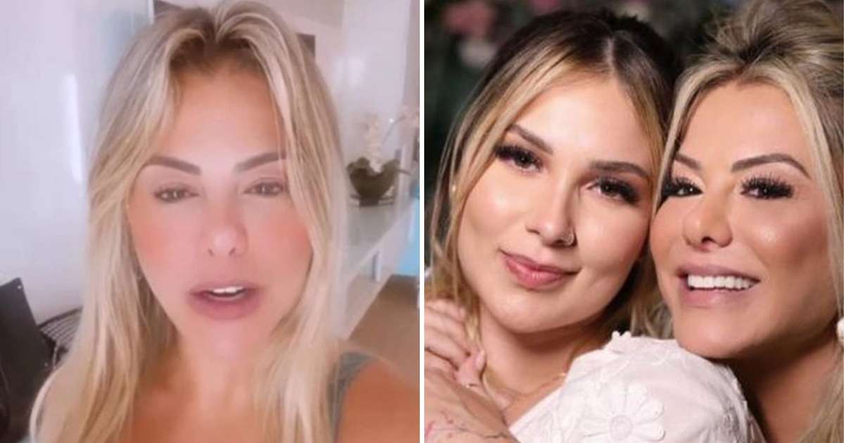 Poliana Rocha reage ao ver o novo visual da ex-nora, Virginia