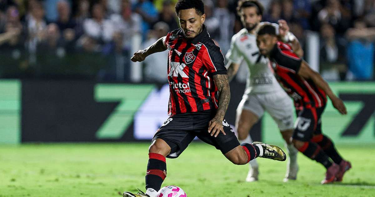 Santos perde do Vitória e se aproxima do Z4 do Brasileirão