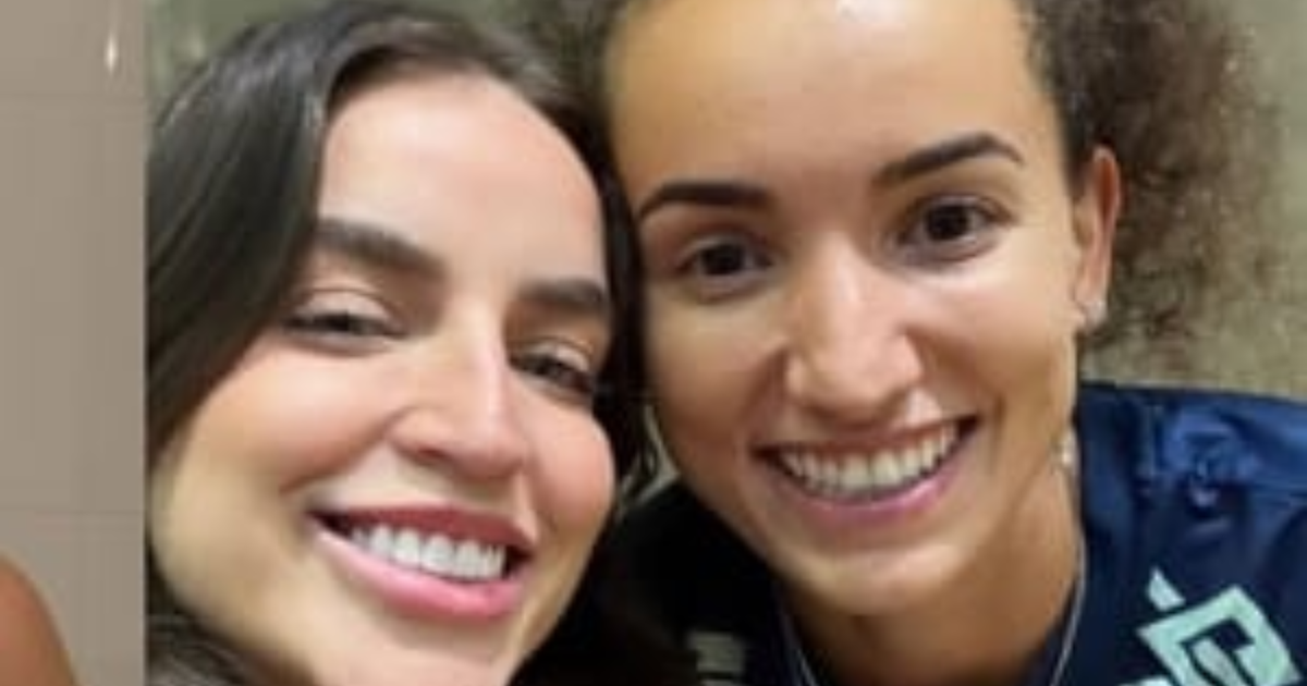 Boo Unzueta e jogadora de vôlei Gabi Guimarães assumem namoro