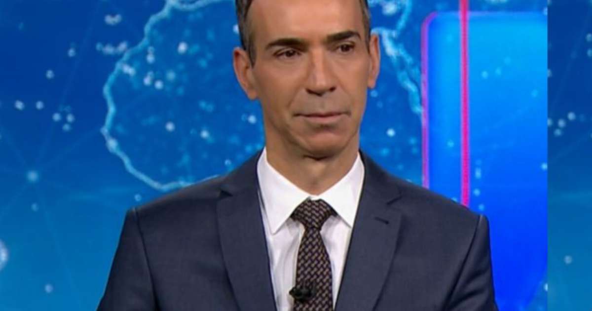 Detalhe na estreia de César Tralli no 'Jornal Nacional' chama atenção ...