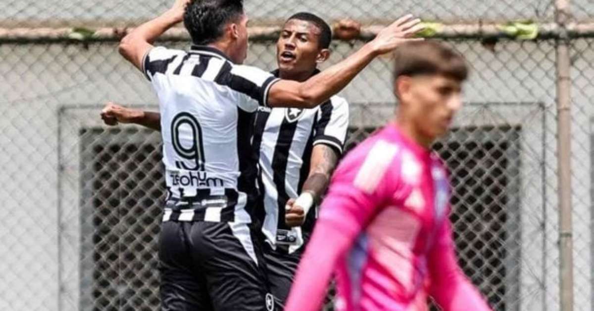 Finalista do Carioca Sub-20, Botafogo vence o Fla e mete 5 a 1 no agregado
