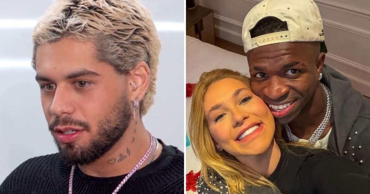 Zé Felipe opina sobre convivência de Vini Jr. com seus filhos: 'A gente ...