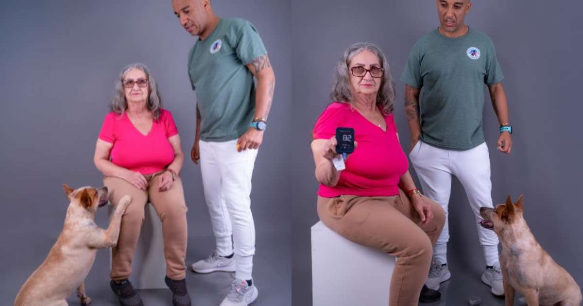 Filho adestra cachorra de idosa para identificar crises de diabetes ...