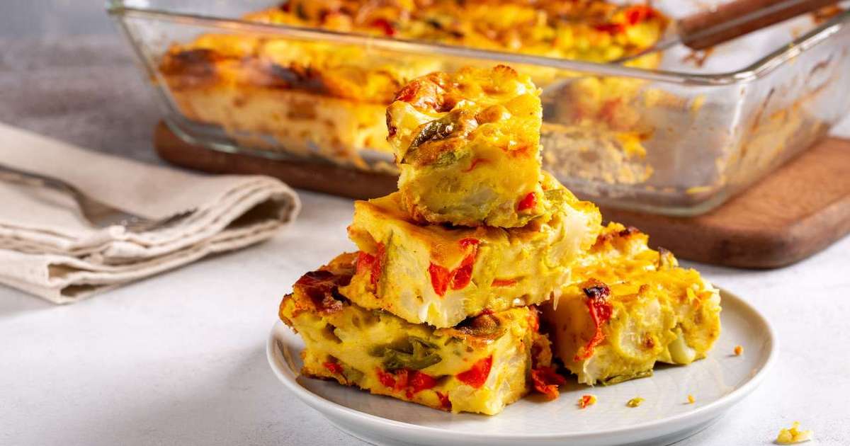 Torta de sardinha colorida: teste a receita de liquidificador