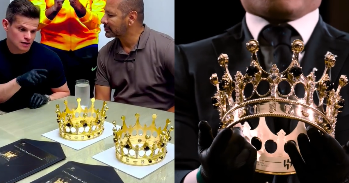 Neymar Pai ostenta coroas de R$ 3,5 milhões em leilão do Instituto ...