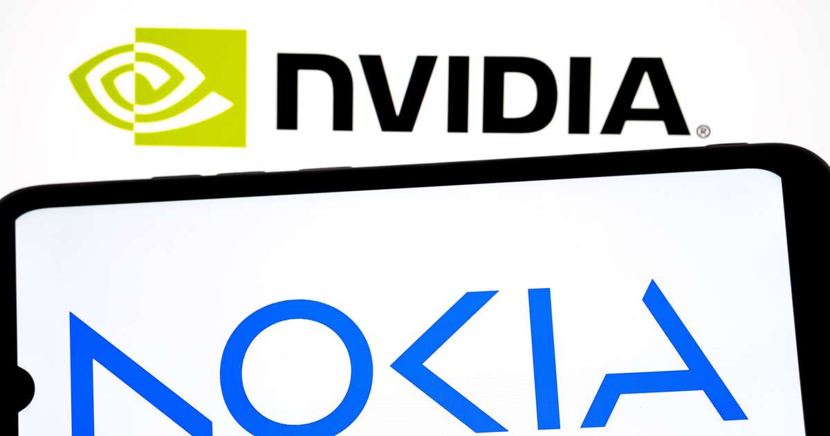 Nokia recebe investimento bilionário da Nvidia e promete colocar IA nas redes móveis