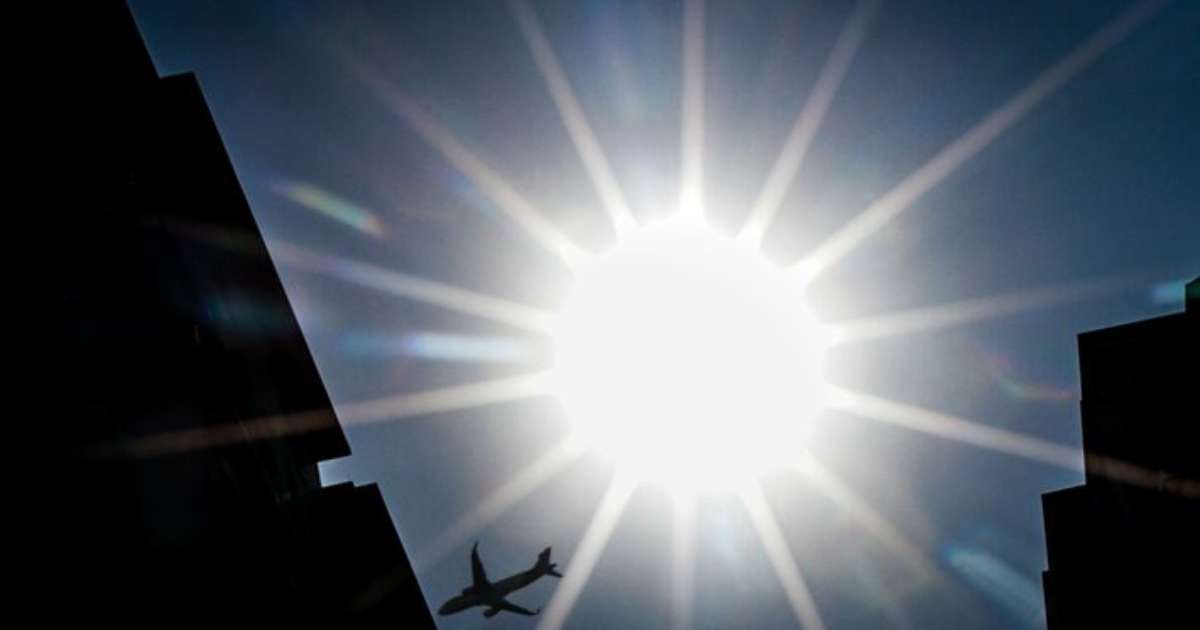 Calor intenso em SP seguido de frente fria com chuva e queda de 13°C