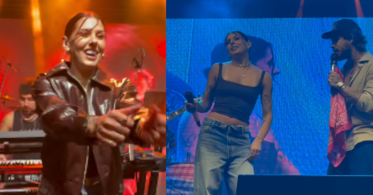 Ana Castela arrasa em show de Zé Felipe com dança e dueto apaixonante