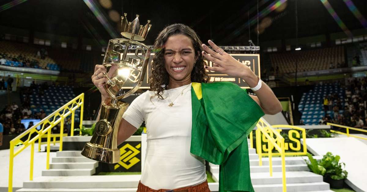 Rayssa Leal brilha e conquista o tetracampeonato no SLS Super Crown!