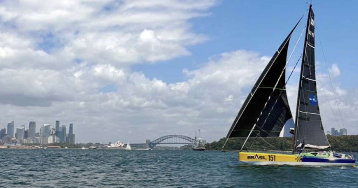 Barco brasileiro chega em segundo em etapa australiana da Volta ao ...