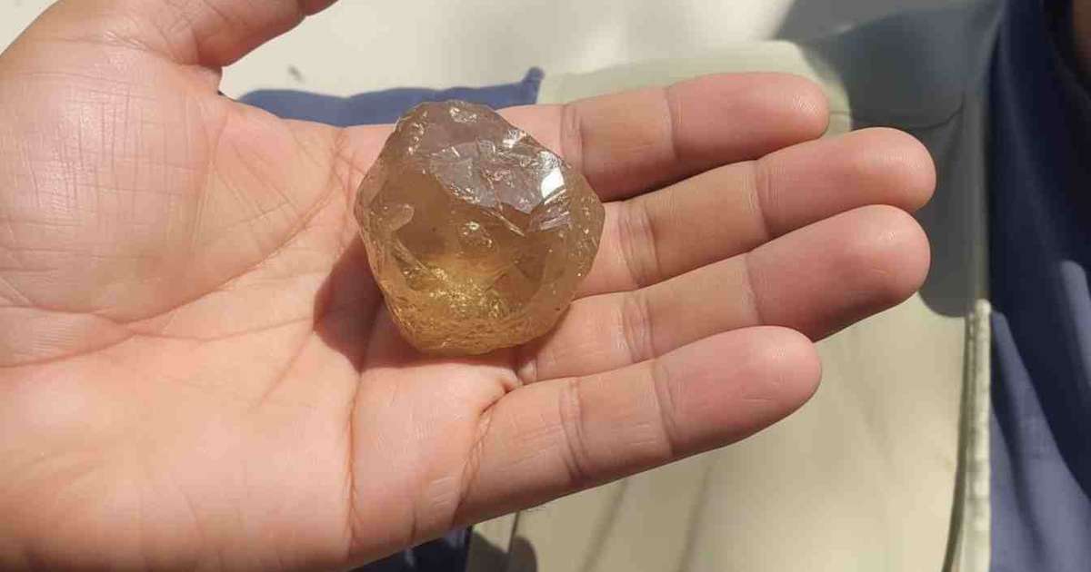 Segundo maior diamante do Brasil é descoberto em MG