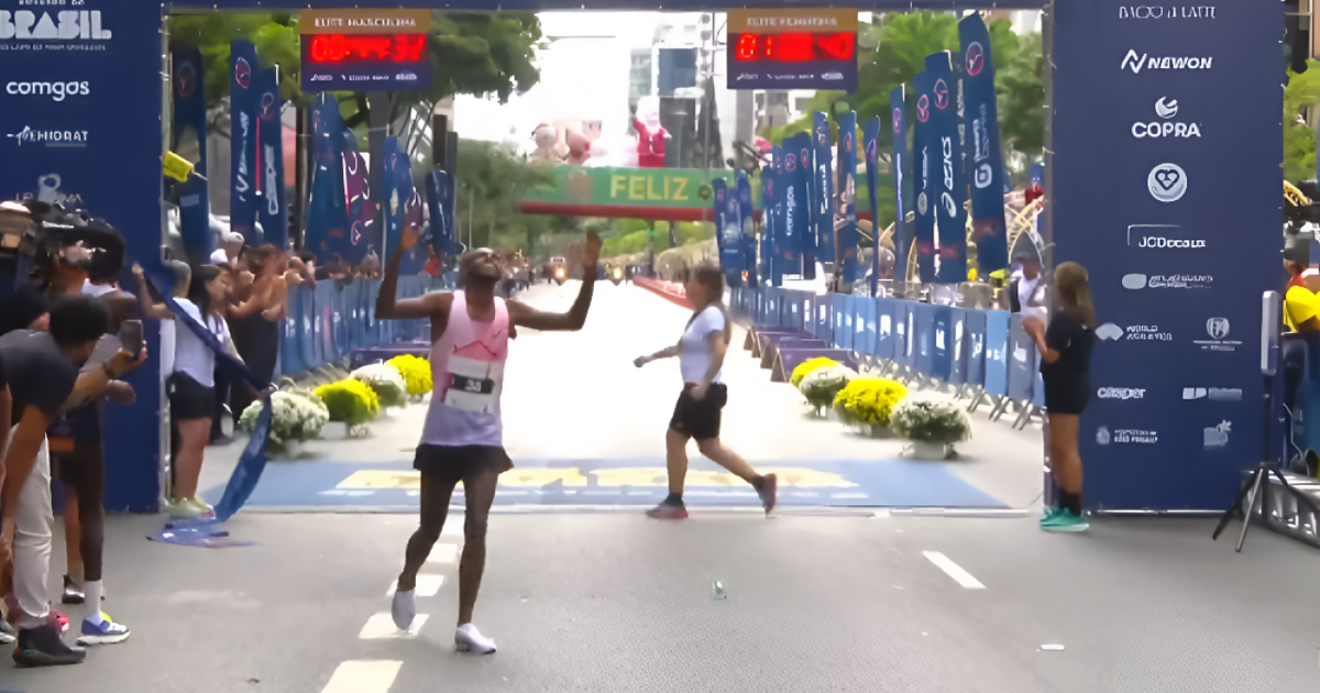 Sprint garante vitória de Gizachew na São Silvestre 2025