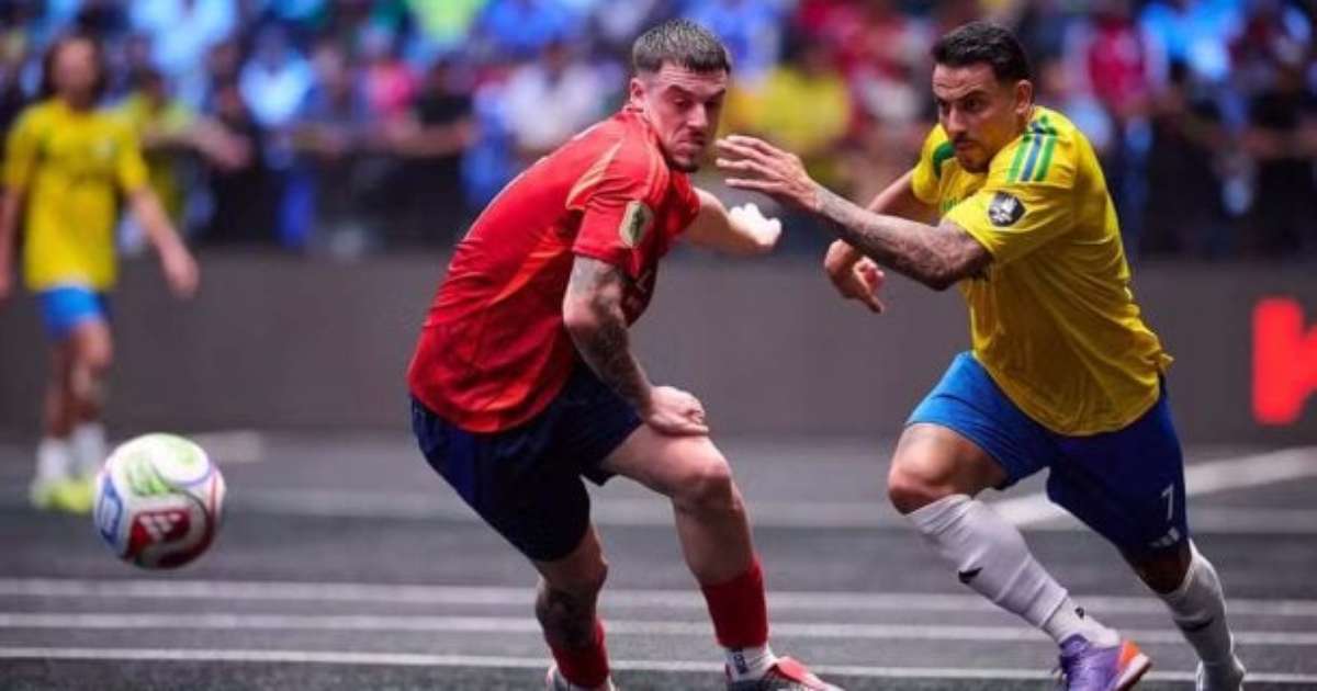 Brasil é superado pela Espanha em sua na estreia na Kings League Nations
