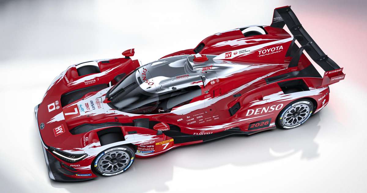 WEC: Toyota apresenta seu novo Hypercar para 2026